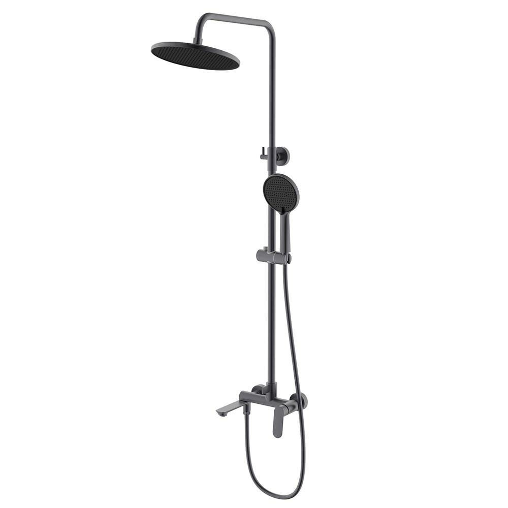Душевая система Azario Alanti AZ-K2332GR цвет Серый графит