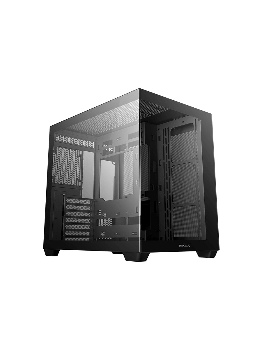Корпус Deepcool CG530 черный без БП ATX 10x120mm 4x140mm 1xUSB2.0 2xUSB3.0 audio bott PSU