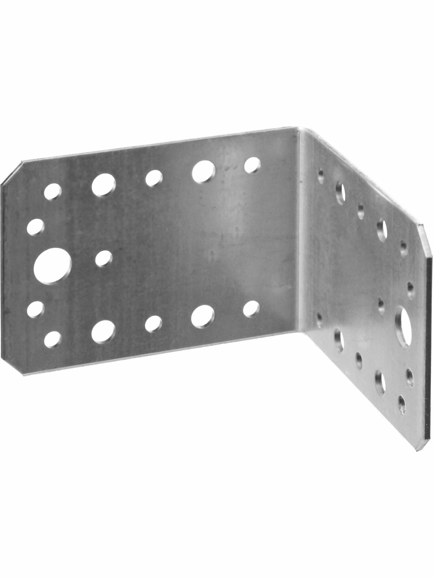 Крепежный уголок ЗУБР УК-2.0 65 x 90 x 90 x 2 мм цинк 310126-65-090 - 20 шт