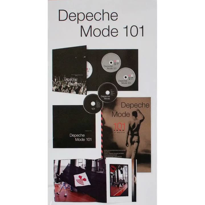 Depeche Mode - 101 издание Box Set DVD/Blu-ray/СD Оригинал из Европы — фото 1