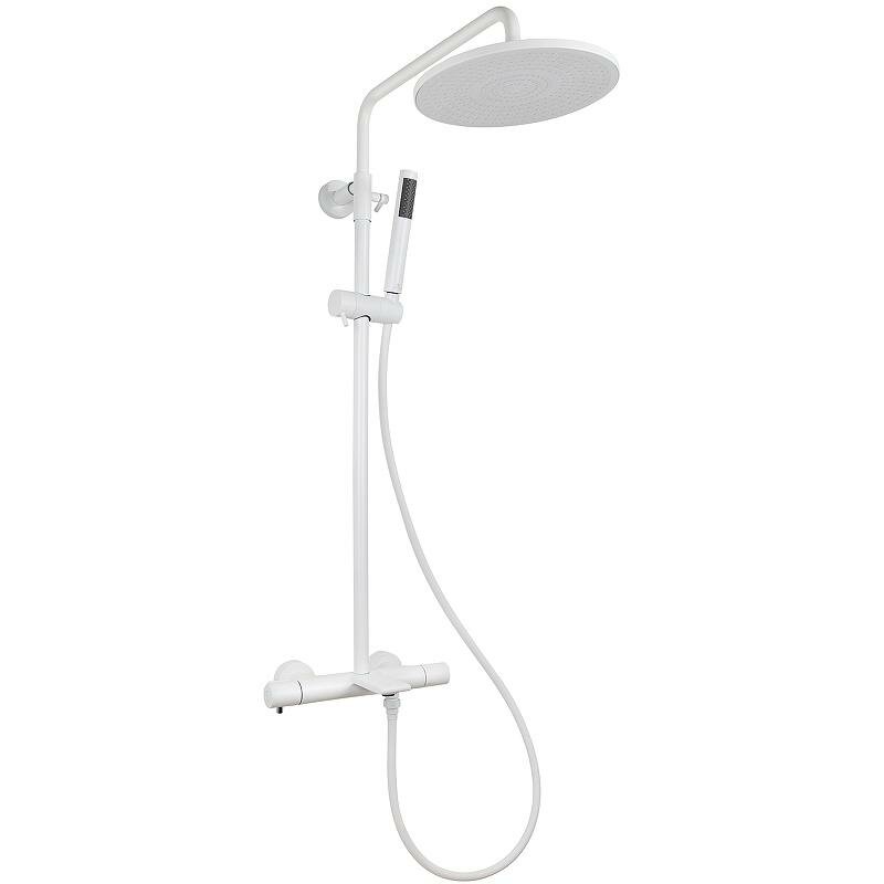 Душевая система Kaiser Serio 05382-4, белый матовый