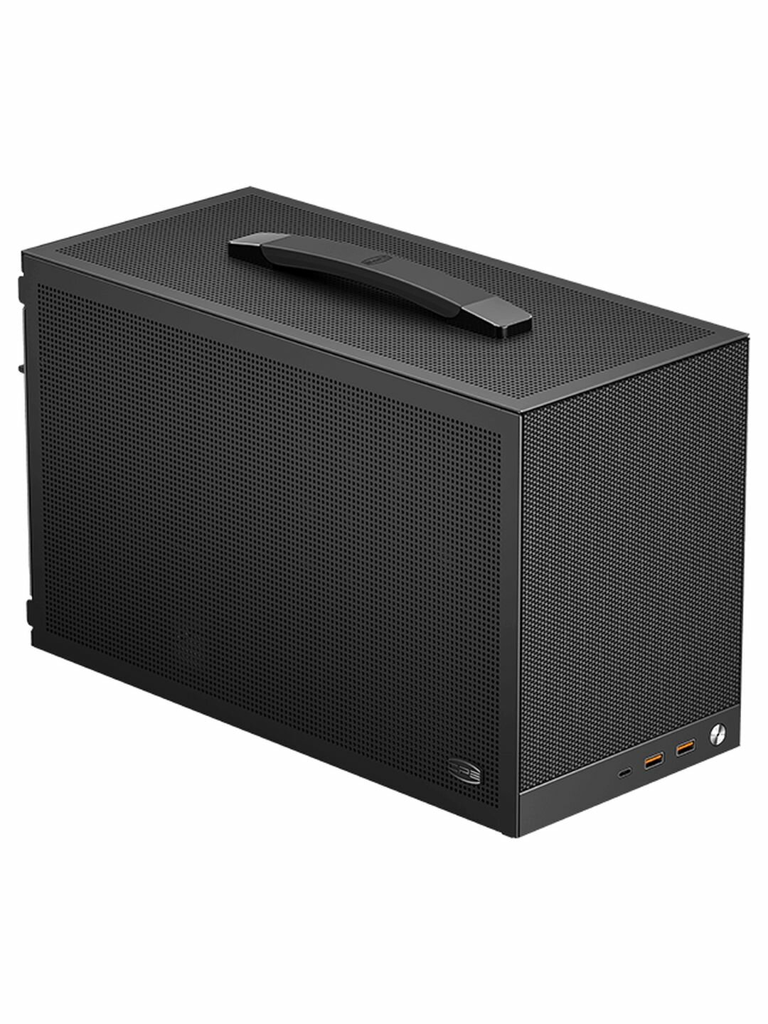 Корпус для ПК PCCOOLER K101 MESH GY 3F, Mini Tower, без БП, черный