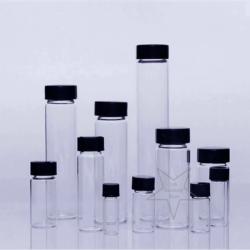 Стеклянные флаконы для образцов 2-60 мл 10ml(18x65mm) 100pcs