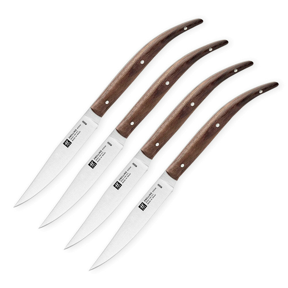 Набор из 4-х столовых ножей для стейка, рукоять палисандр 39161-000 Steak Knives