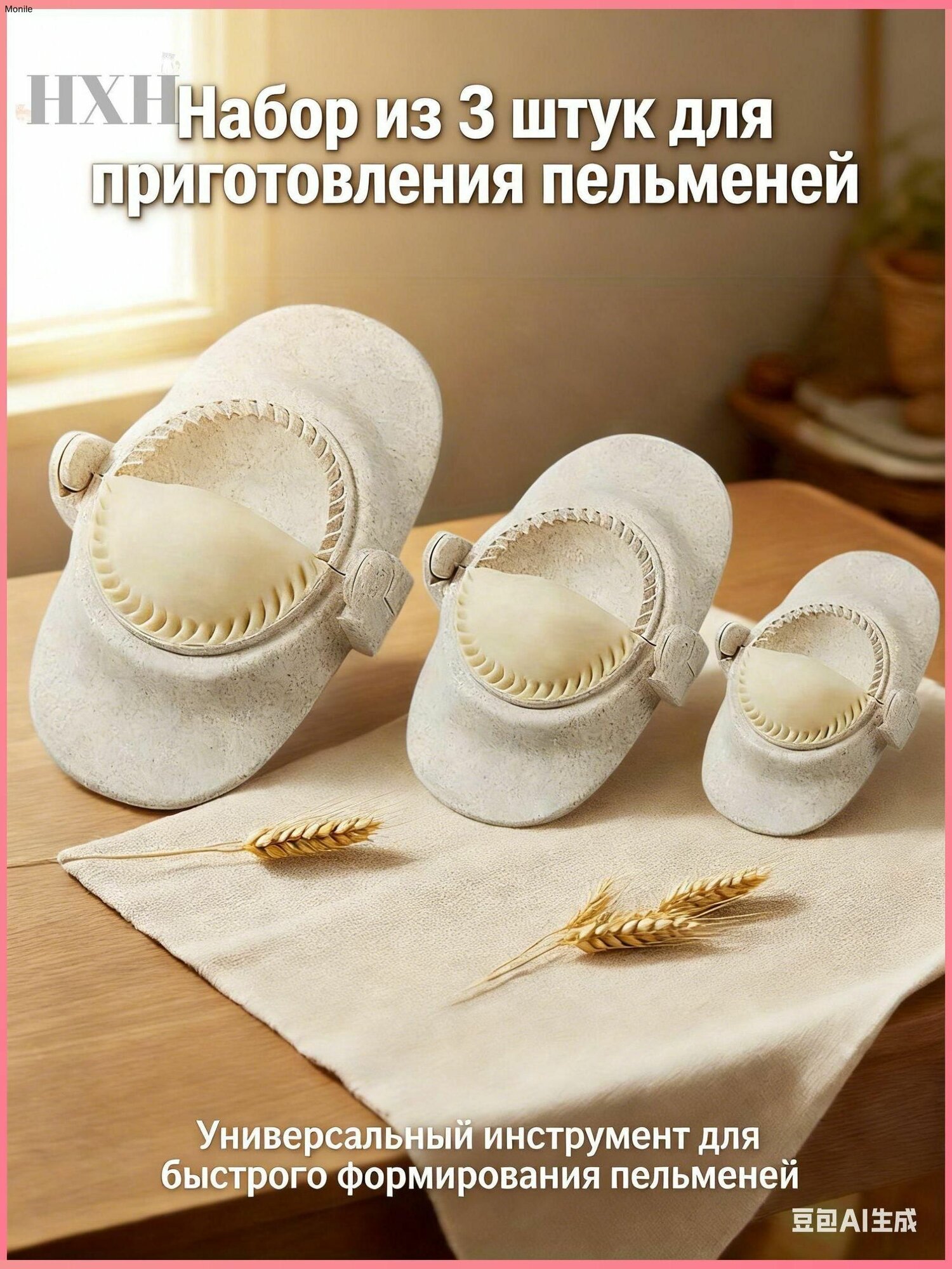 Форма для котлет 3 шт