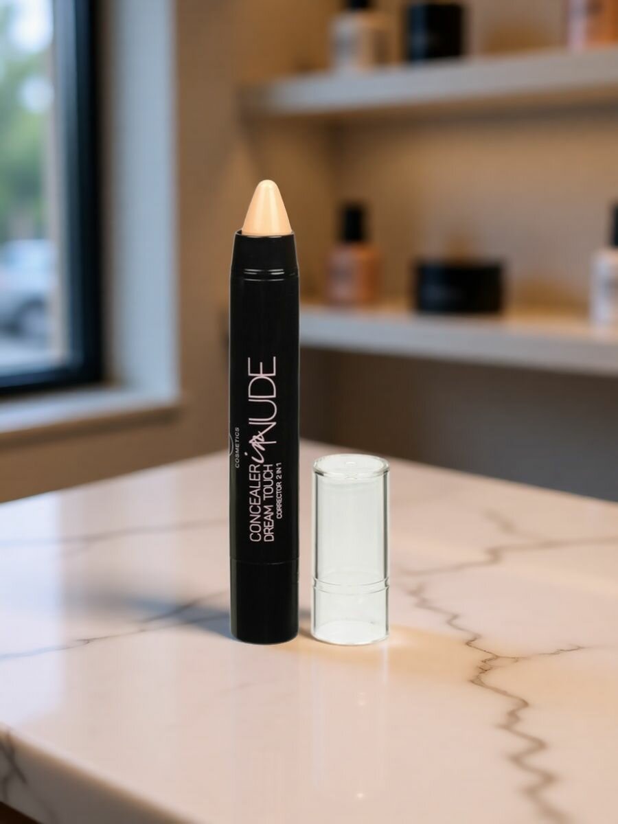 TF Корректор для лица "Dream Touch Corrector 2in1 Concealer in Nude", тон 102 "Nude, Натуральный "