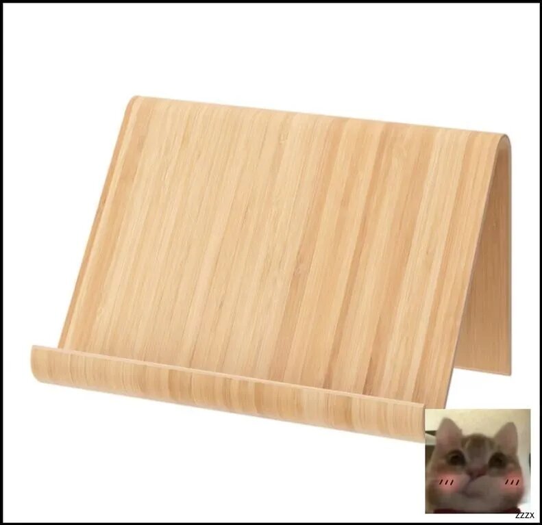 IKEA VIVALLA подставка для планшета бамбук 26x17 см-скидк