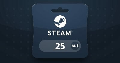 Steam Wallet AUD 25 Подарочная карта • регион Весь мир • цифровой ключ