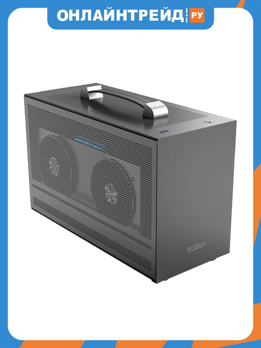 Корпус Pccooler I100 PRO MESH GY, серый