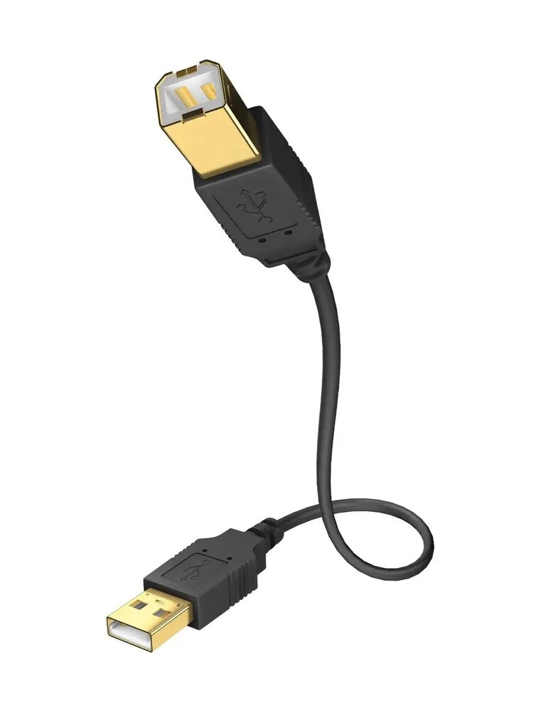 Цифровой кабель Inakustik Premium High Speed USB A-B, 1 м