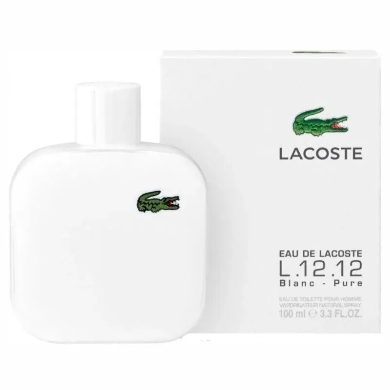 Lacoste L.12.12 Blanc Туалетная вода мужская 100 мл