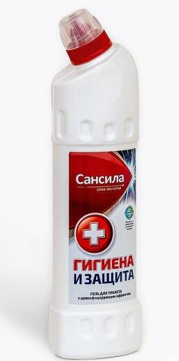 Чистящее средство Щекиназот "Сансила", Гигиена и защита, с дезинфицирующим эффектом, белый, 750 г (СНС-12)