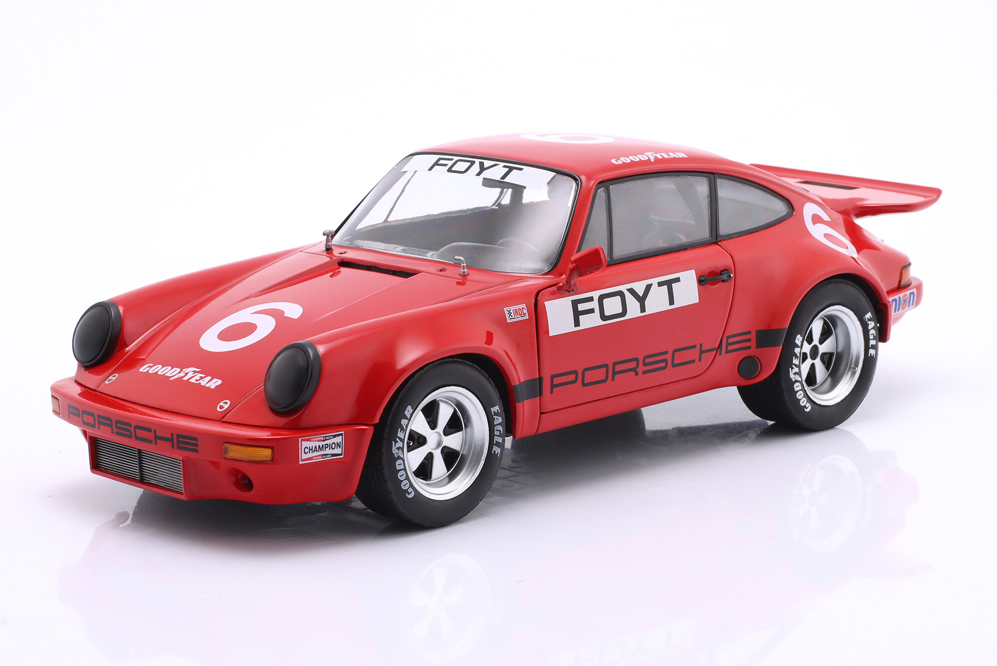 Porsche 911 carrera rs 3.0 #6 iroc daytona 1974 a.j. foyt / порше 911 каррера рс 3 ирок дайтона дж фойт