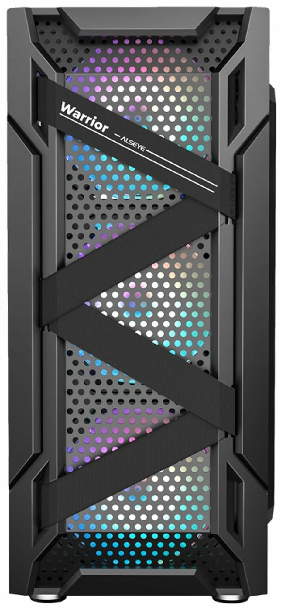 Корпус компьютерный Alseye Warrior-B Midi Tower Черный