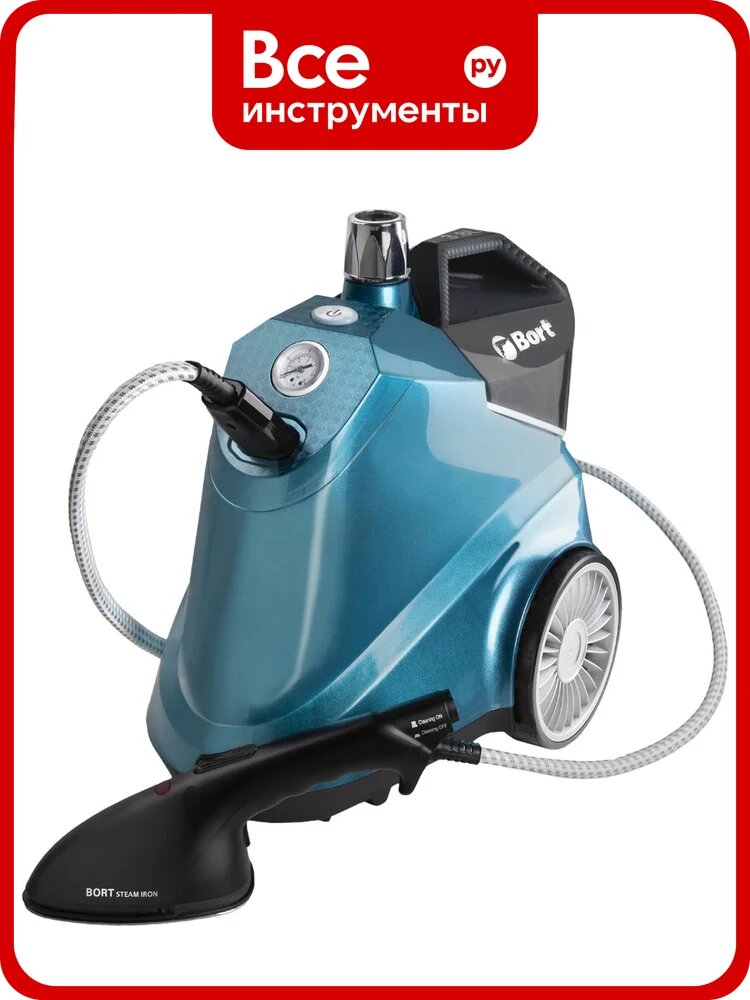 Отпариватель для одежды BORT Pro Iron 93410587, вертикальное отпаривание, предохранительный