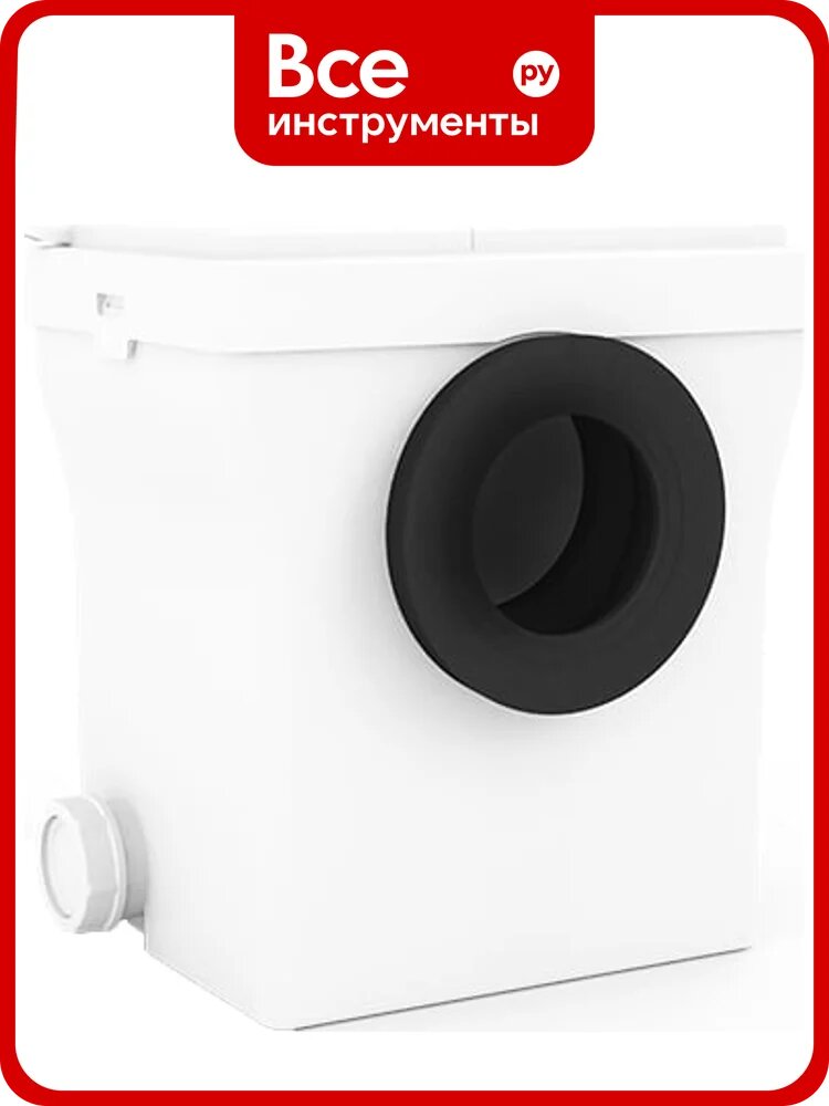 Туалетный насос-измельчитель JEMIX STF-400 COMPACT 400 Вт, для откачивания сточных вод и фекалий до канализации