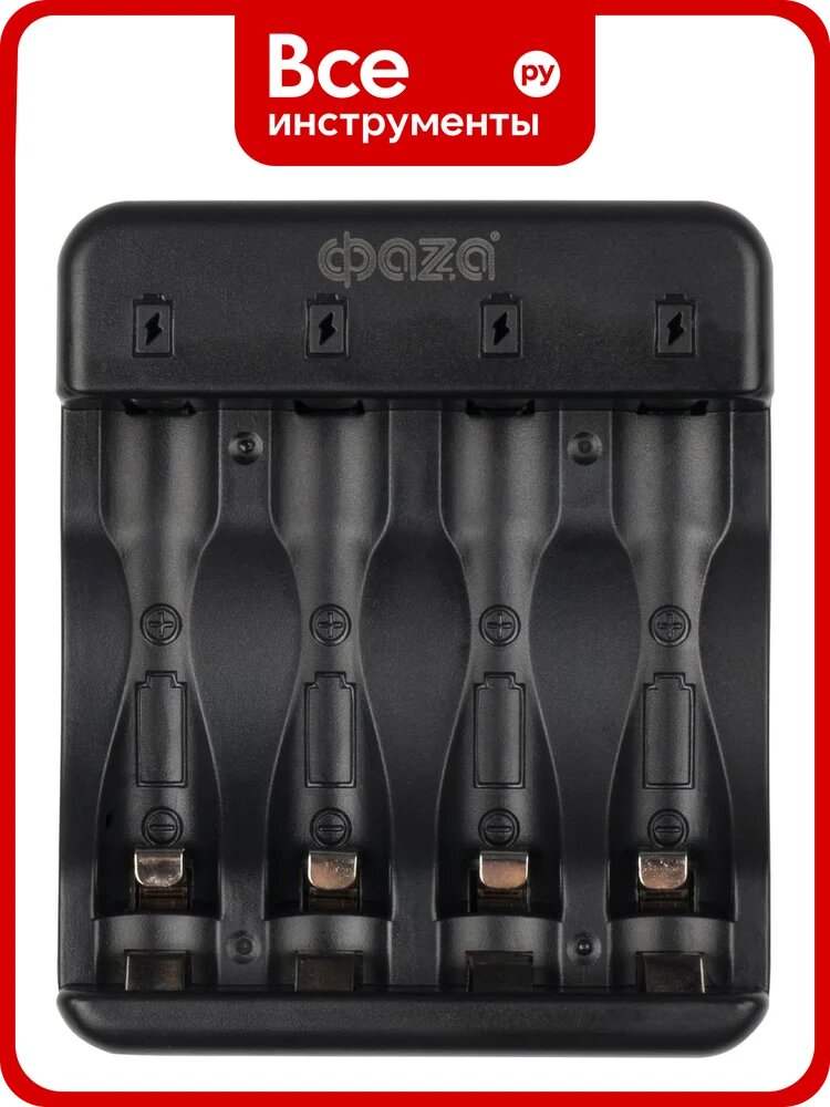 Зарядное устройство ФАZА CND-4I-14 4 х АА/ААА, питание разъем USB TYPE-C 5057494