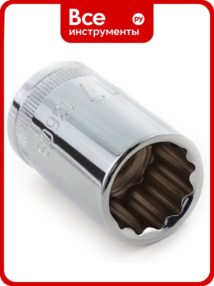Головка торцевая 12 граней на 13 мм, 1/2DR" SATA 13604