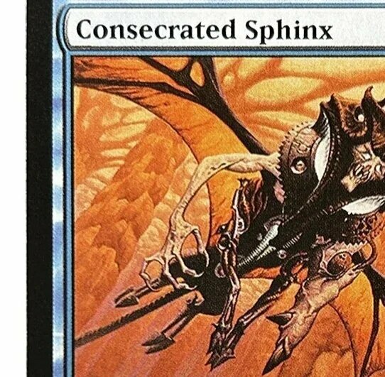 Коллекционные игровые карты Grim Monolith Consecrated Sphinx