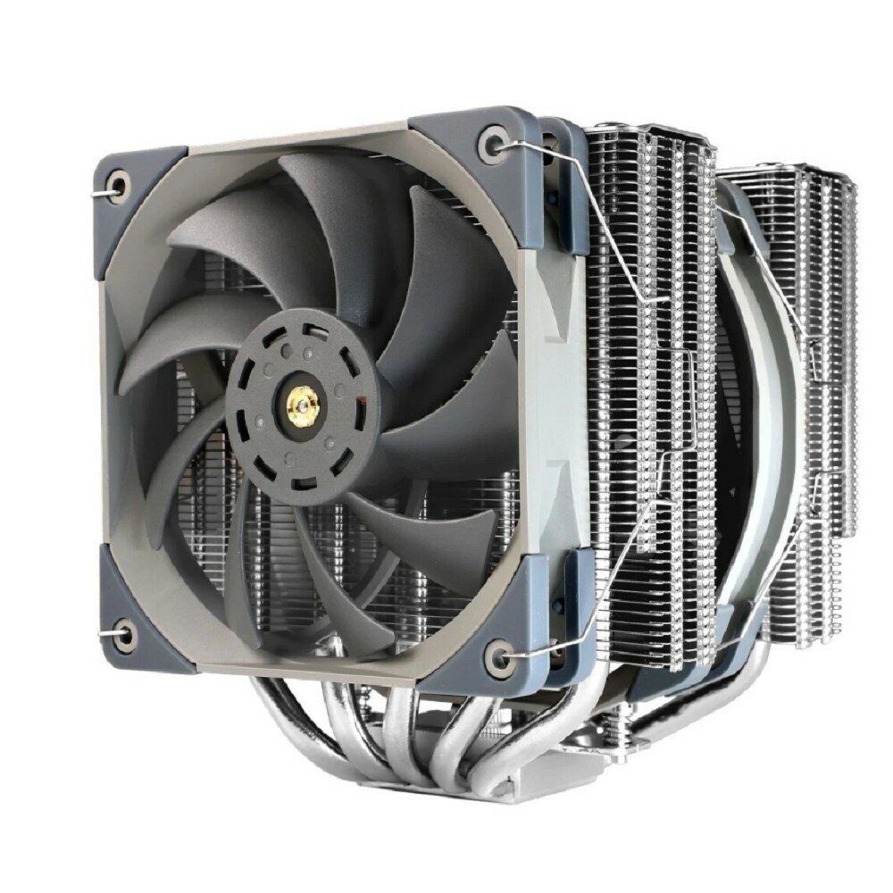 Thermalright Вентиляторы Кулер Frost Commander 140 Black LGA115X 1200 1700 2011 -3 2066 AM4 AM5 Dual Tower, 120mm + 140mm PWM Fan, медное основание,