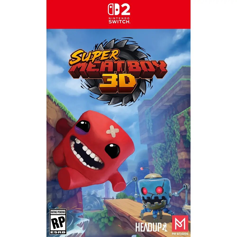 Игра Super Meat Boy 3D (Nintendo Switch 2, русская версия) Team Meat Картридж 12+