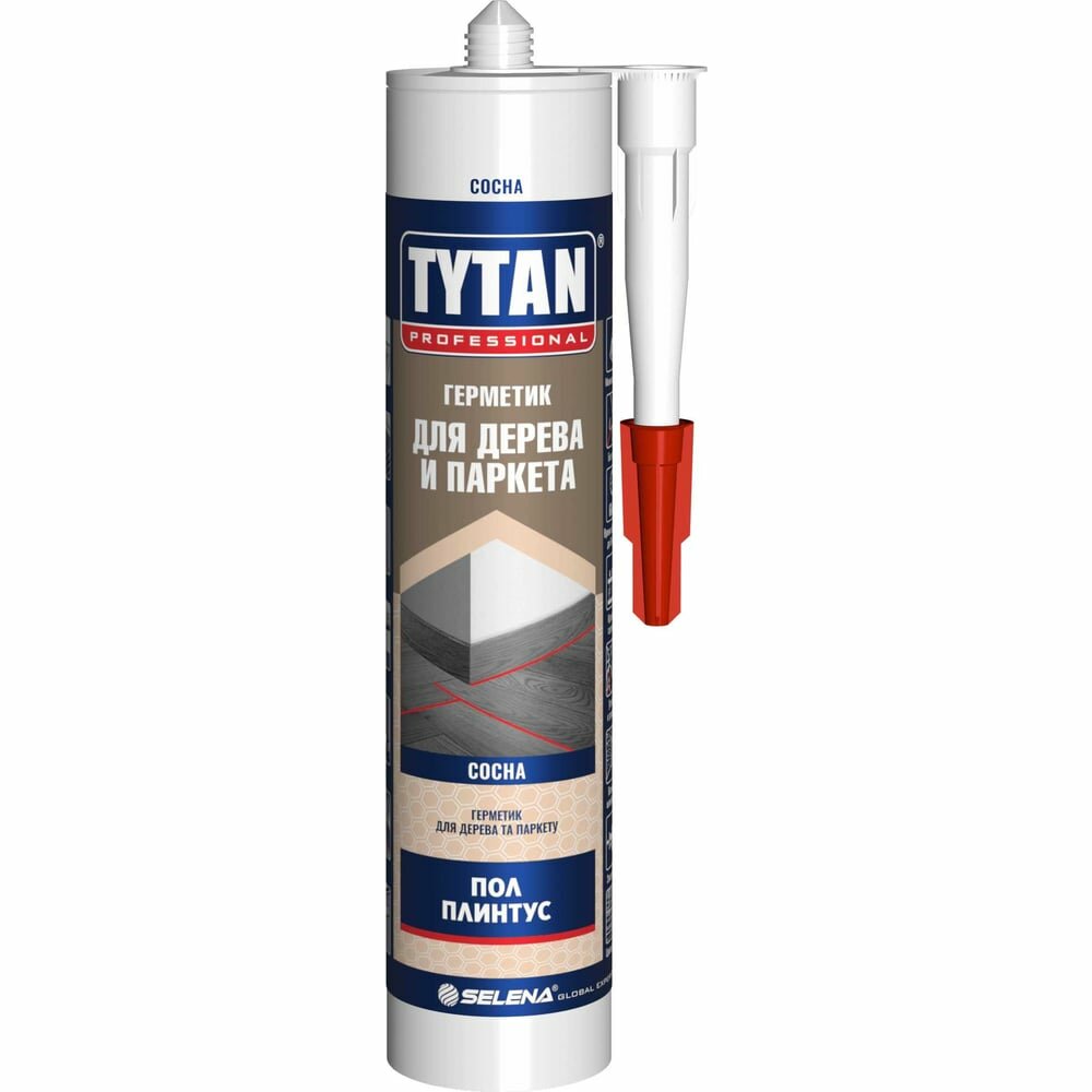 Герметик акриловый для дерева и паркета TYTAN PROFESSIONAL сосна, 280 мл 271109