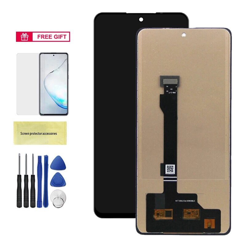 Экран 6,67 дюйма для Xiaomi Redmi Note 12 Pro 5G 22101316 C ЖК-дисплей с сенсорным экраном для Xiaomi Redmi Note 12 Pro Plus 22101316 УПК