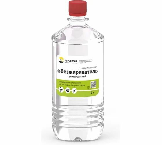 Обезжириватель Арикон , бутылка ПЭТ, 1 л