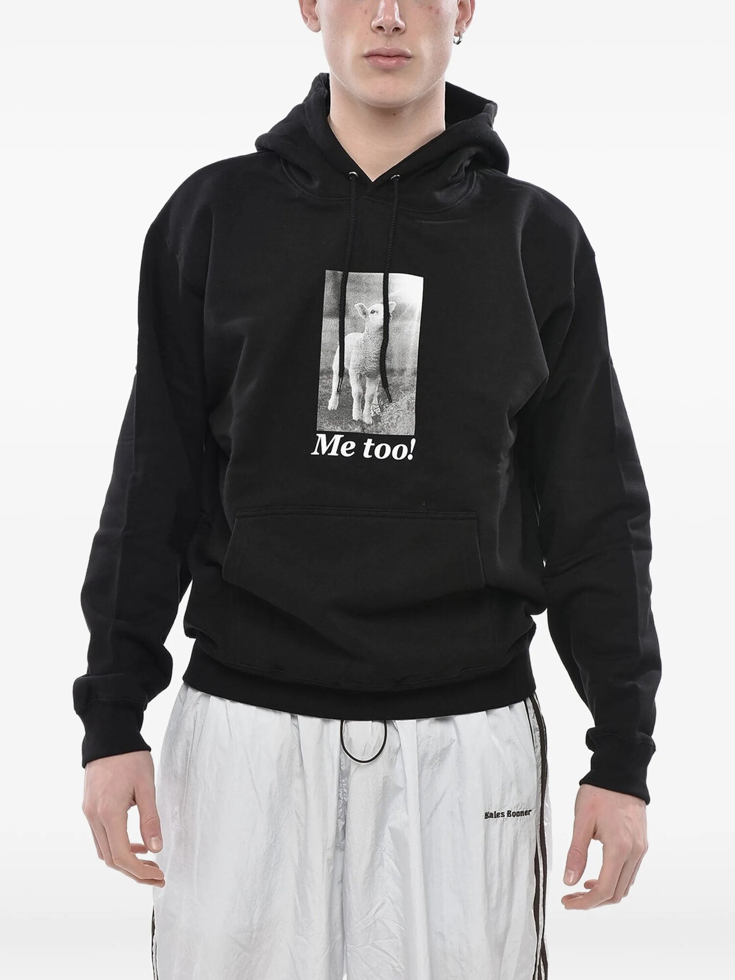 Худи Me Too! graphic-print drawstring hoodie