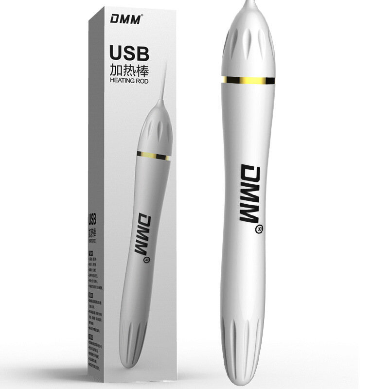 DMM USB перезаряжаемый термоконтролируемый нагревательный стержень для аксессуаров мастурбатора