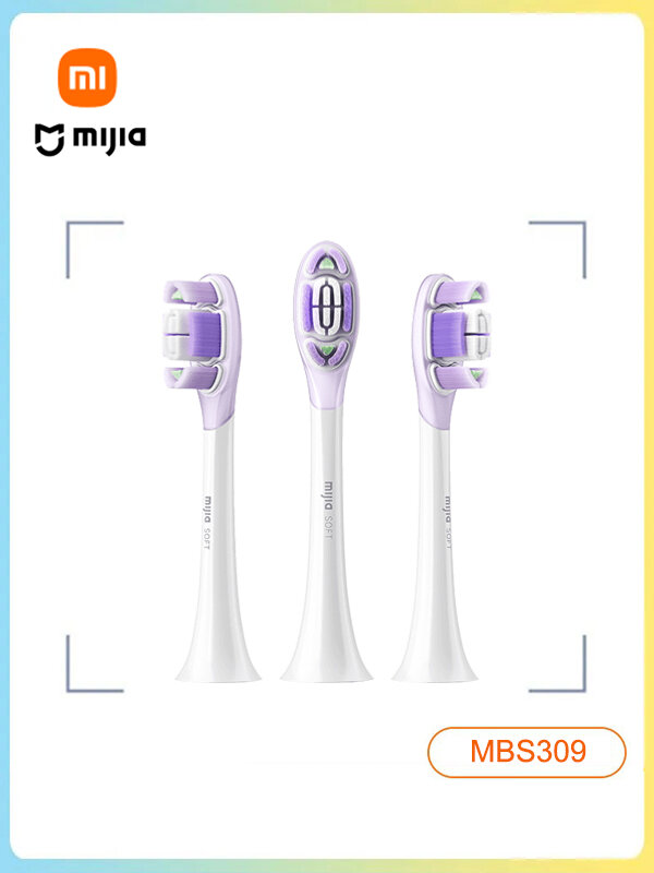 MIJIA MES609/MES610/Pro(MBS309) Звуковая насадка для электрической зубной щетки(черный, кремовый)