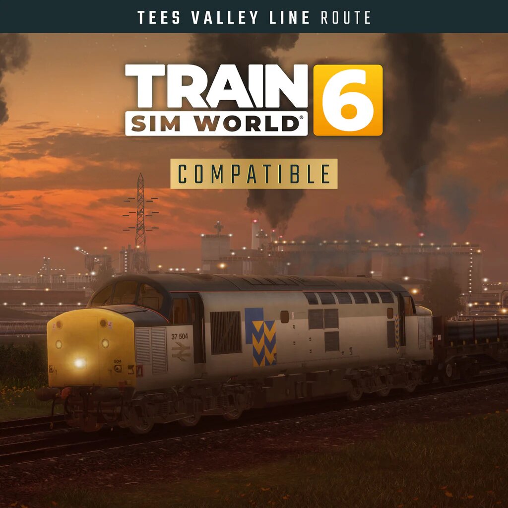 Дополнение Train Sim World 6: Tees Valley Line: Darlington - Saltburn-by-the-Sea, цифровое издание PlayStation 4 и PlayStation 5, регион Индия / код пополнения баланса