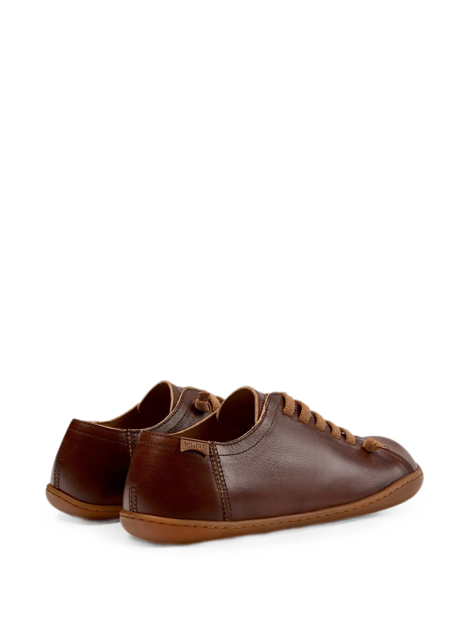 Кроссовки Camper Peu Cami leather sneakers, размер 40 EU, коричневый/серый/оранжевый — фото 1