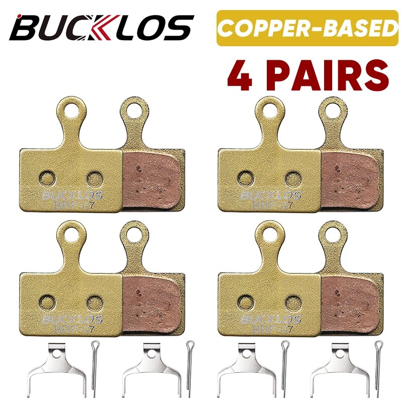 Тормозные колодки BUCKLOS BRP-07 медные для SHIMANO K05S Copper-Based 4Pairs