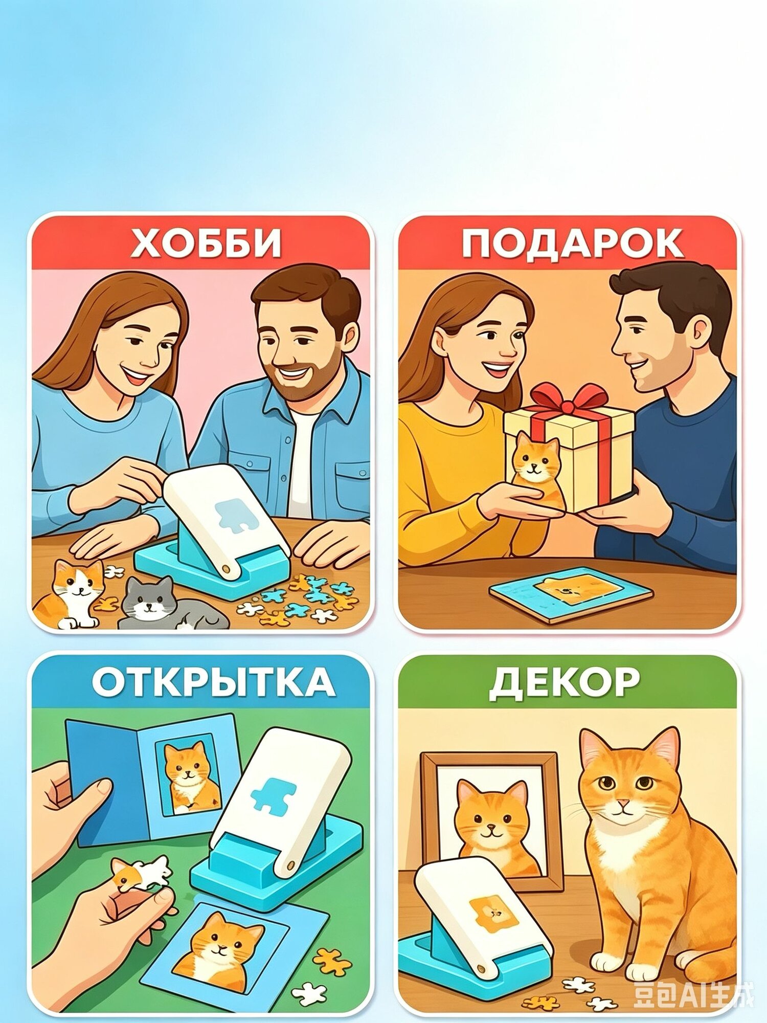 Дырокол, до 3 листов — фото 1