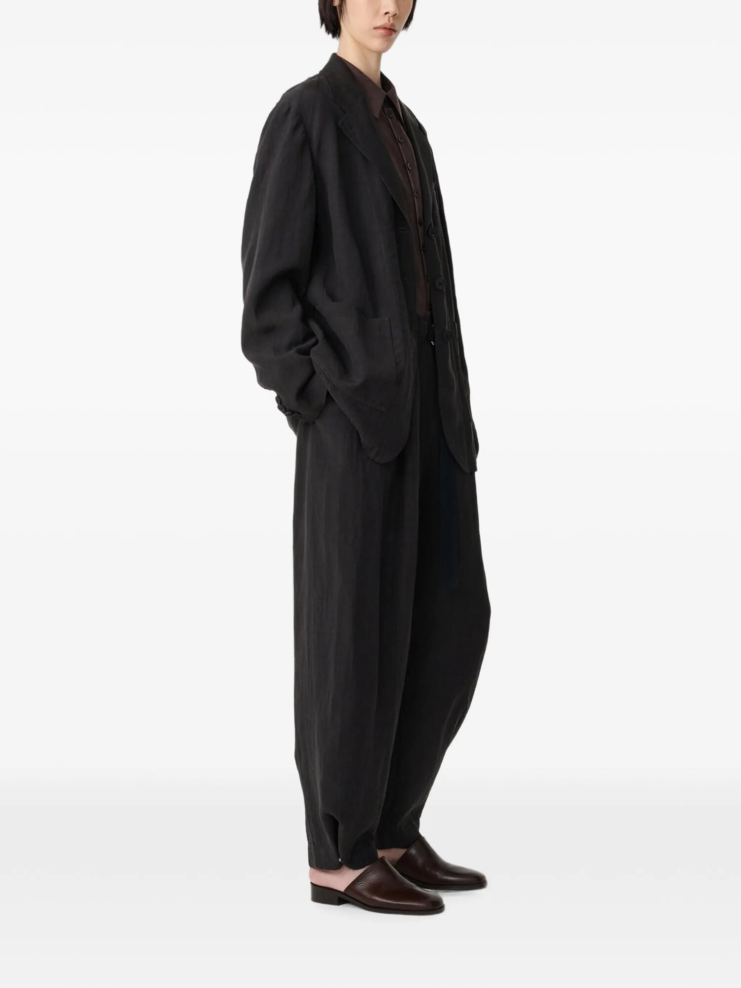 Куртка Studio Nicholson Elkin notch-lapel jacket, размер 8 — фото 1