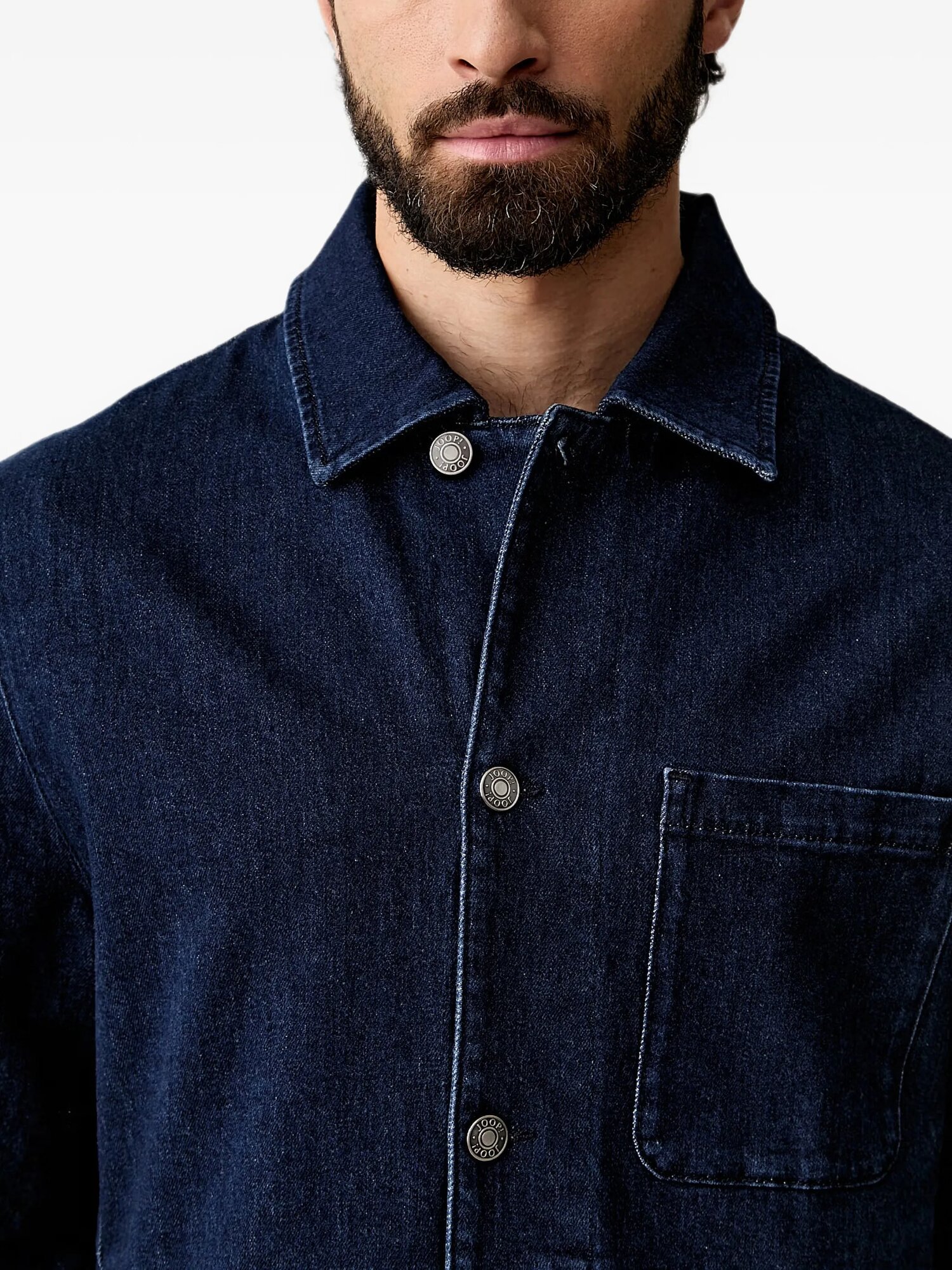 Куртка JOOP! Chest-pocket denim jacket, размер 48 — фото 1