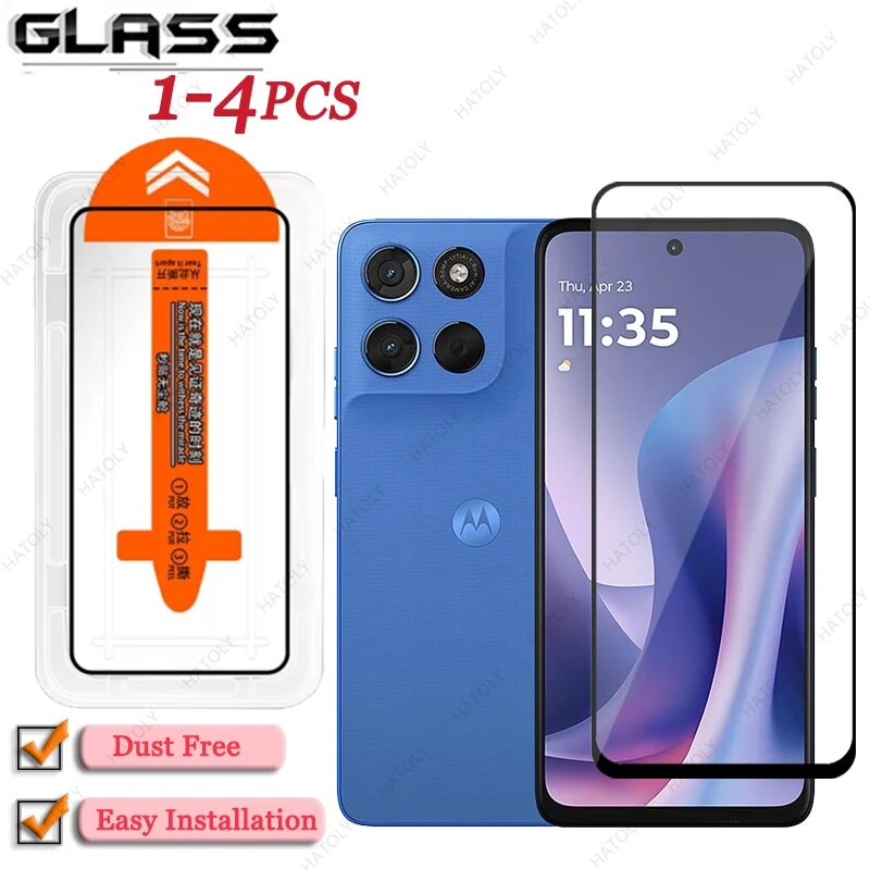 Стекло для Motorola Moto G100, простая установка, защитная пленка Just 4 Front Glass, For Moto G100