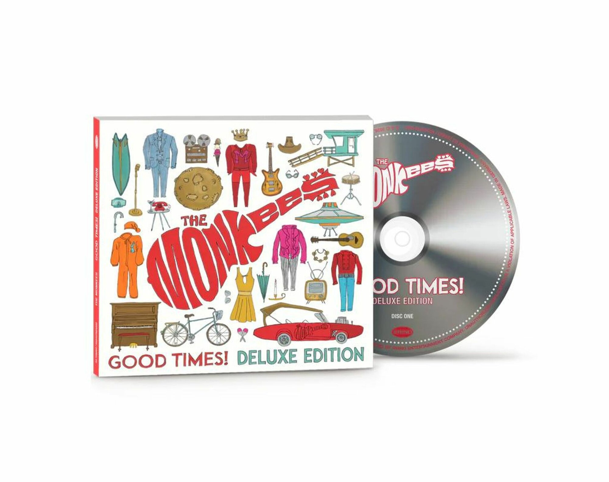 Музыкальный диск The Monkees - Good Times! - deluxe (2CD) 2026, Jewel, Deluxe
