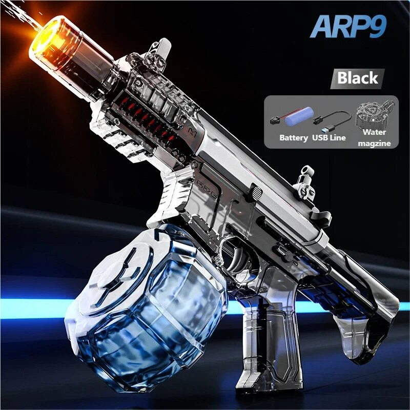 Электрический водяной пистолет ARP9 Black