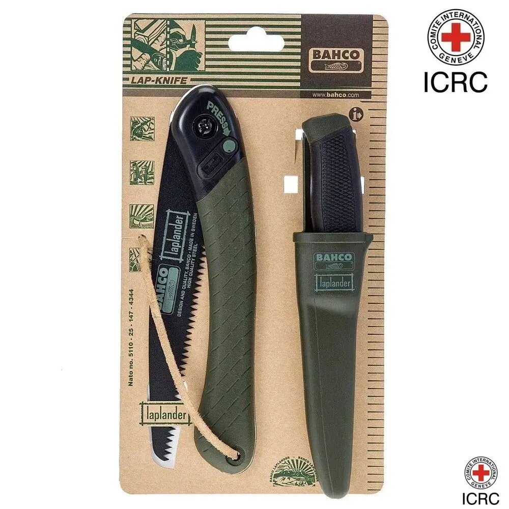 Эксклюзивный нож и складная ножовка BAHCO LAPKNIFE