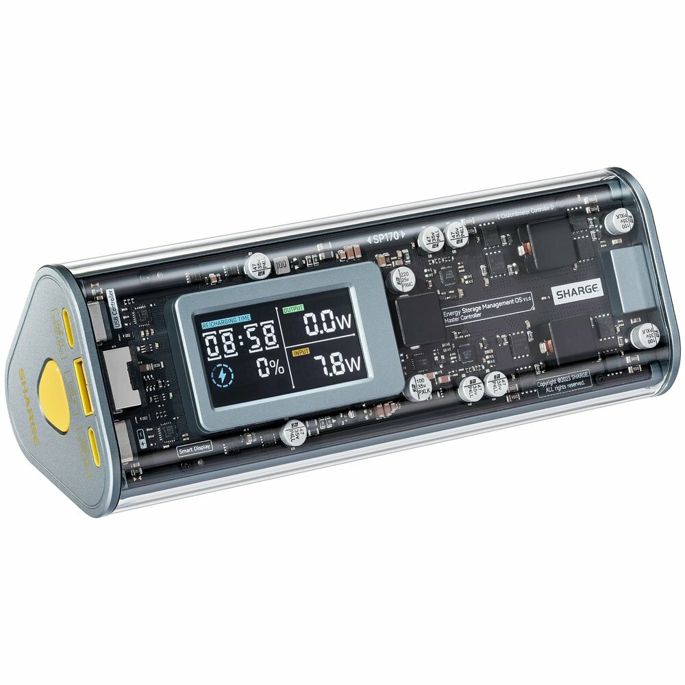Внешний аккумулятор Sharge Shargeek 170 24000 мАч 170W серый