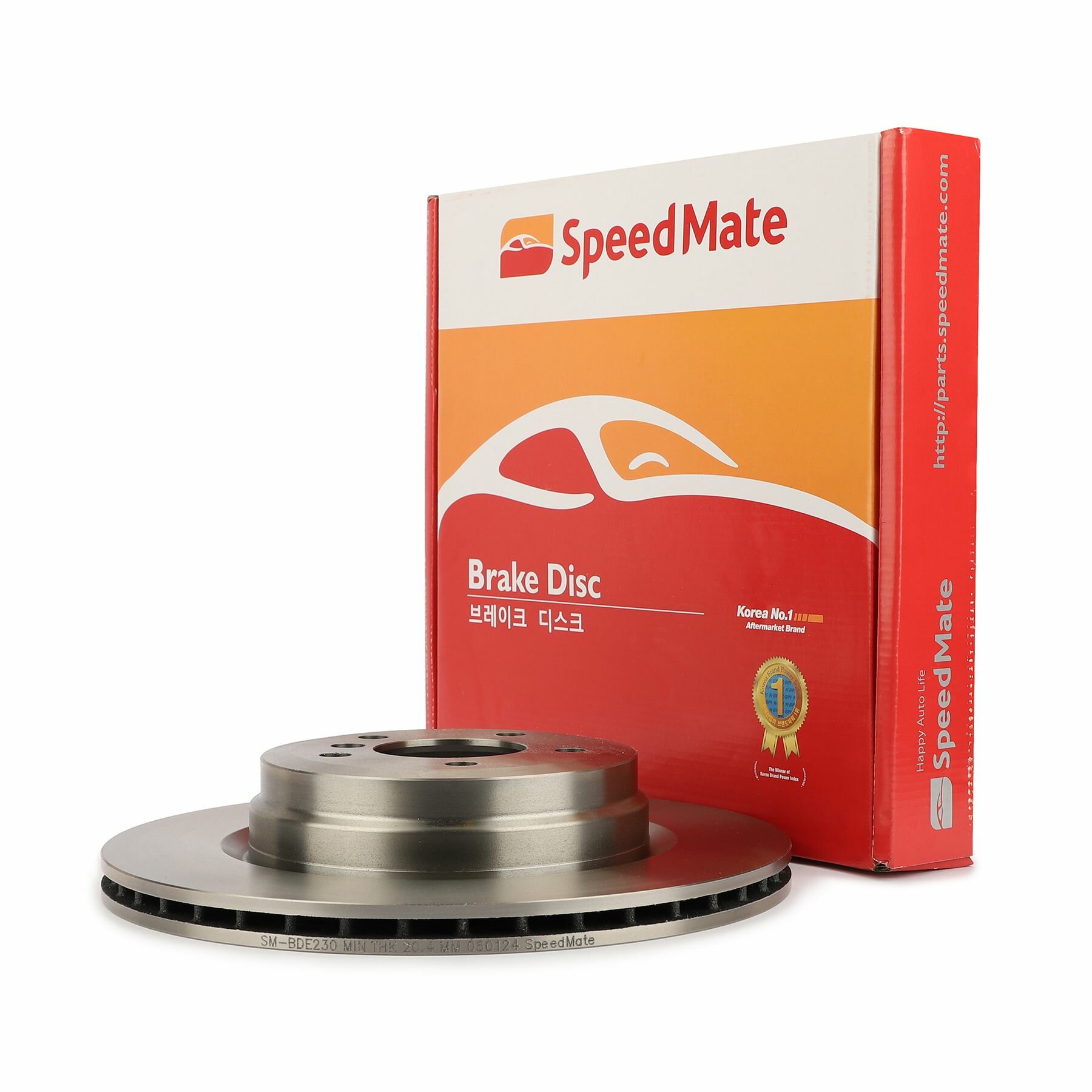 SPEEDMATE Диски тормозные задний BMW 3 (E90, E91, E92, E93), X1 (E84) SM-BDE230