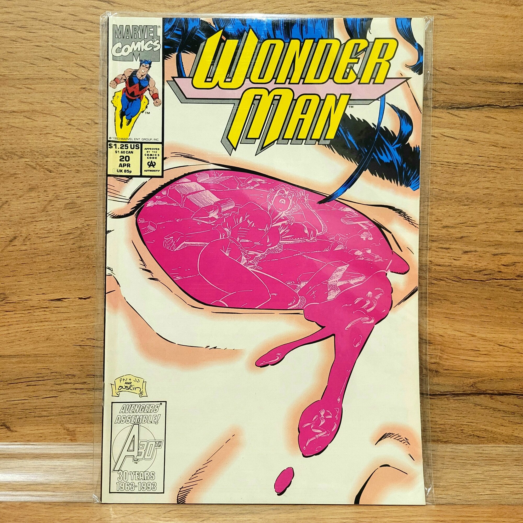 Ретро Комикс Wonder Man #20. 1993 Год.