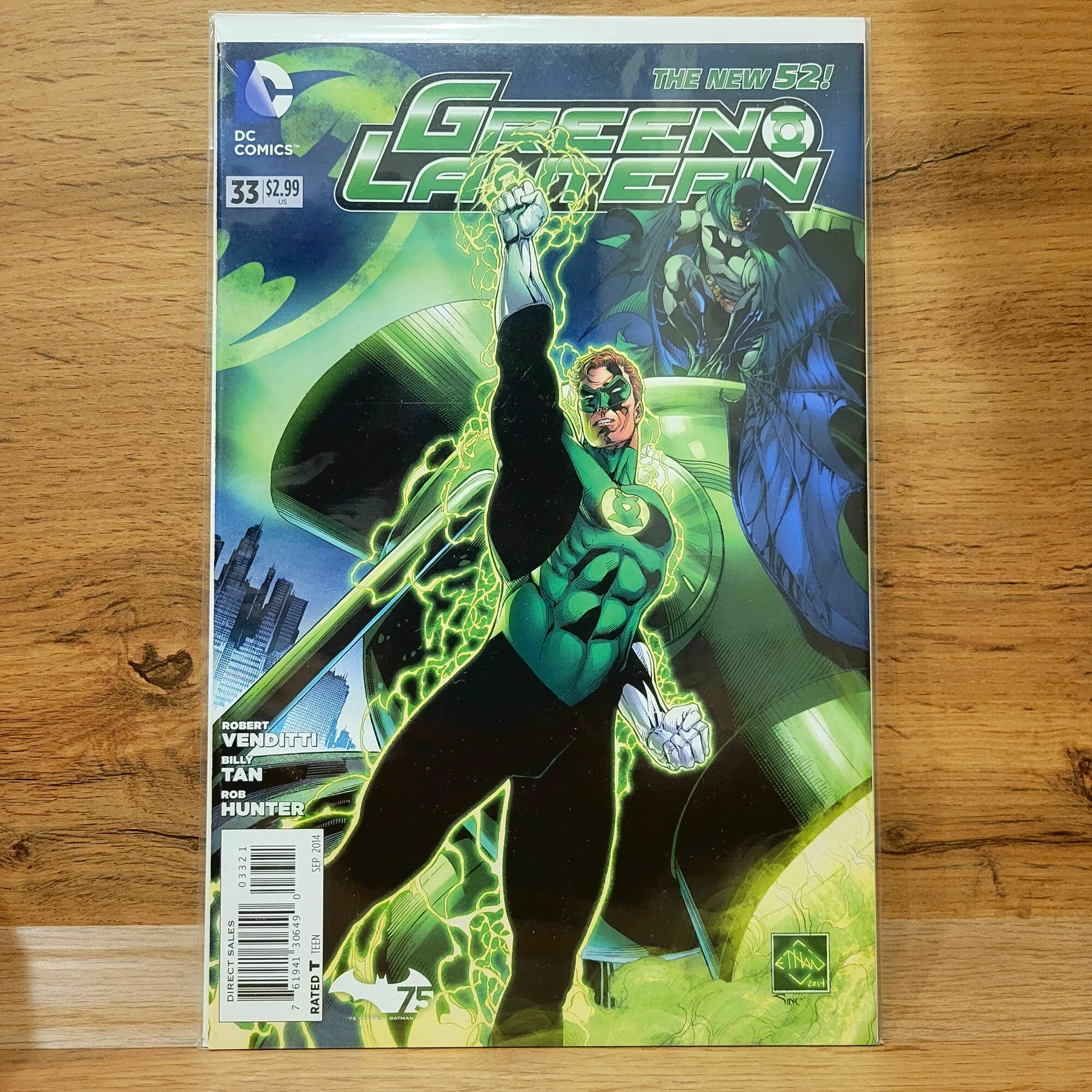 Green Lantern #33. Оригинальный Комикс (сингл) на английском языке.