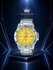 Наручные часы CASIO Collection, желтый, серебряный