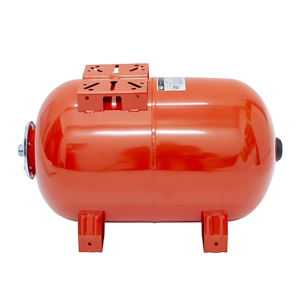 Гидроаккумулятор горизонтальный Zilmet ULTRA-PRO - 80л. (PN10, мемб. бутил, фланец стальной, красный)
