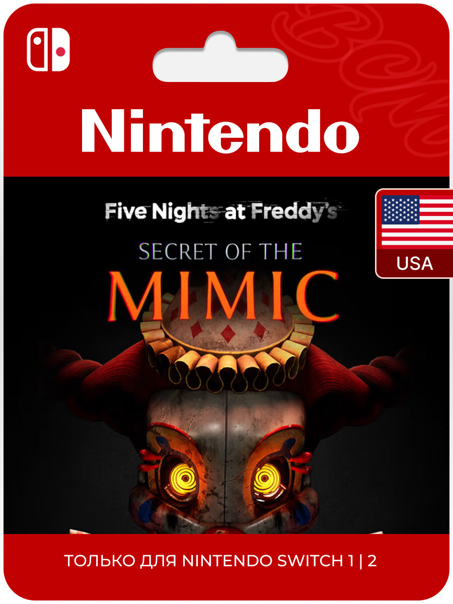 Игра Five Nights at Freddy'S: Secret of The Mimic, для Nintendo Switch, 1/2, цифровая версия