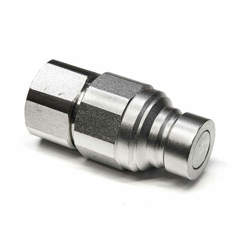 БРС для РВД Flat Face G 1/2" ниппель (LSQ-FF-04PF-G1/2 DN12.5)