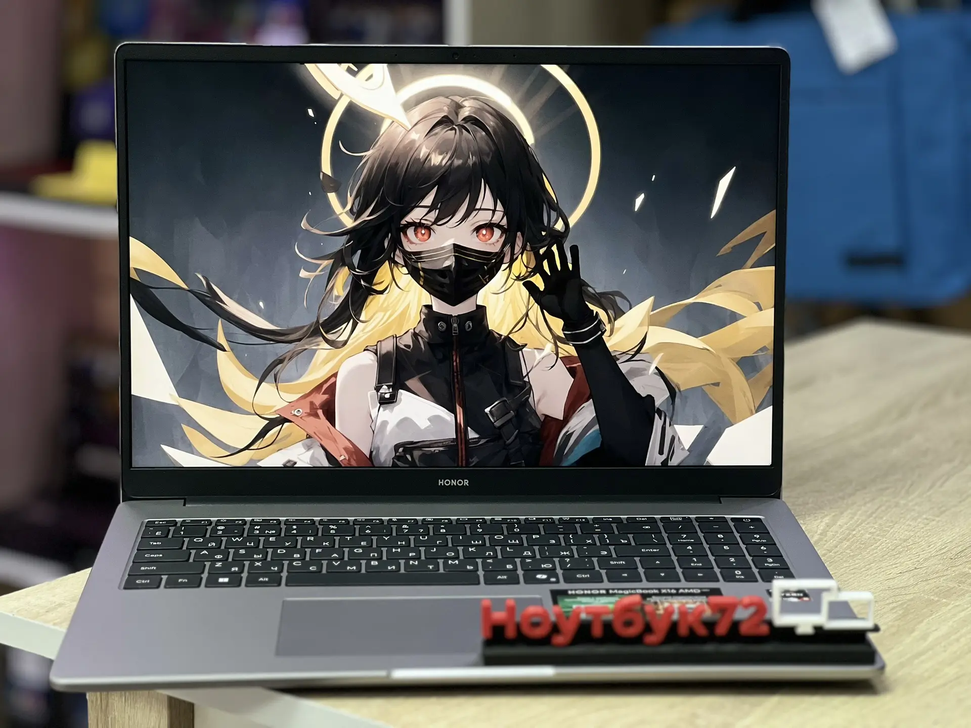 Ноутбук HONOR MagicBook X16 GOH-X 16" IPS Ryzen 5-6600H 16GB LPDDR5 SSD 512GB Win11